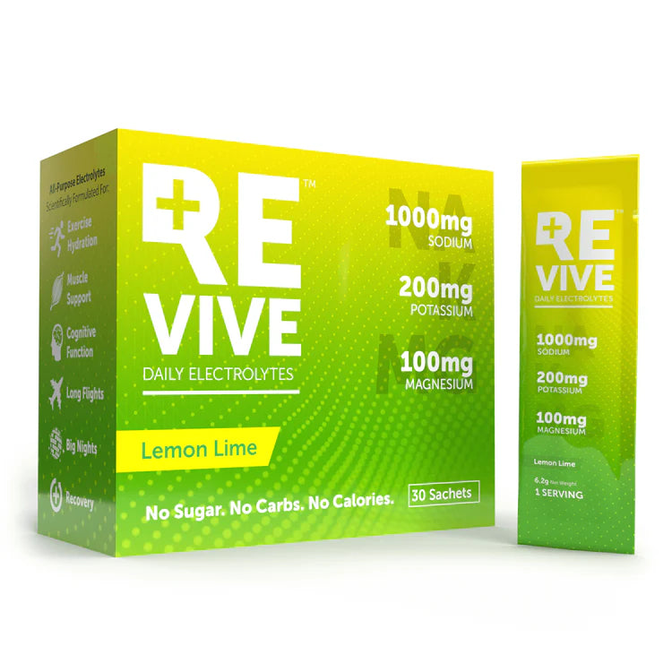 REVIVE - 30 Sachets Lemon Lime – The Trail Centre